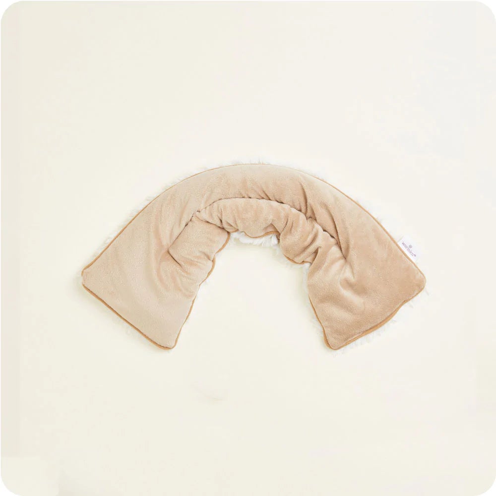 Warmies Marshmallow Brown Neck Wrap | Saint Marys Store
